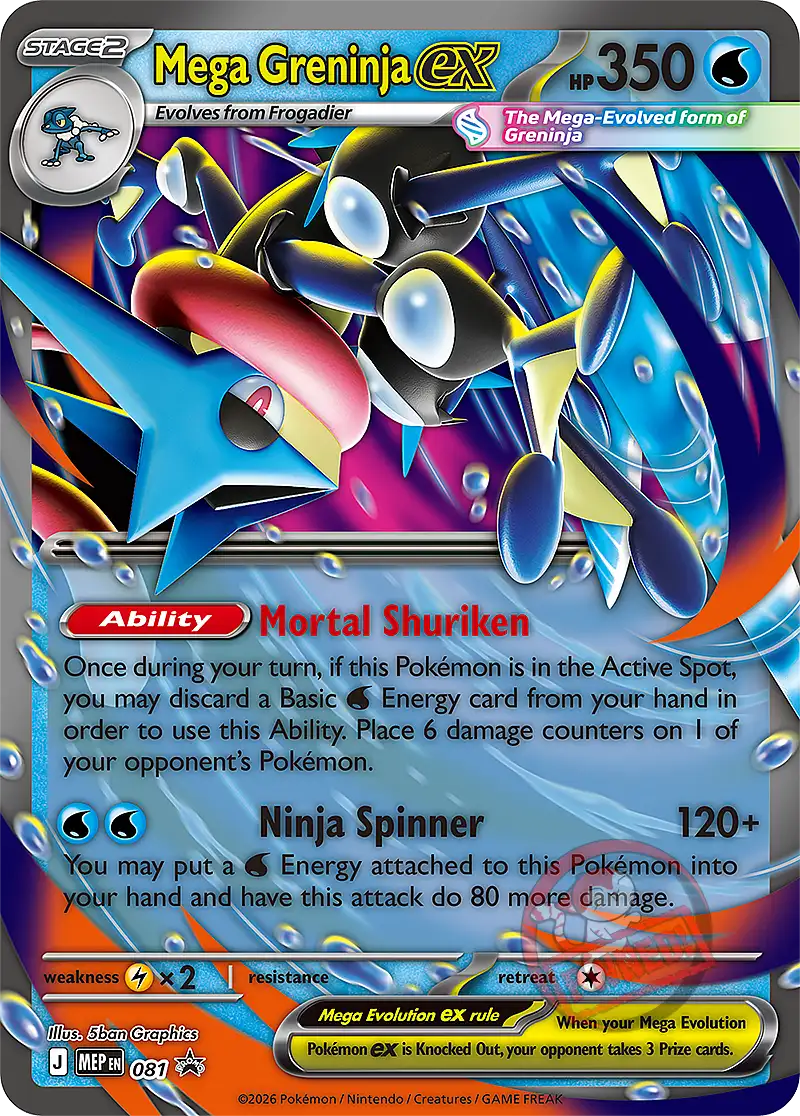 Pokemon TCG: Mega Greninja ex Premium Collection (New) | Buy from Pwned ...