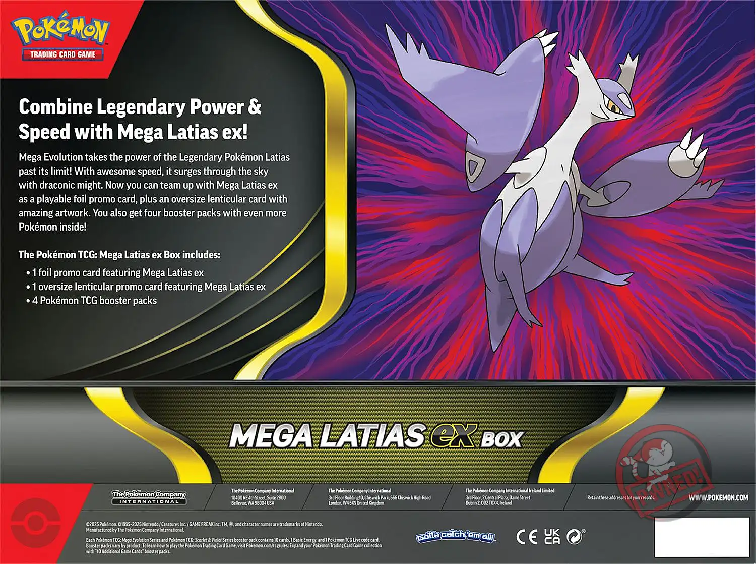 Pokemon TCG: Mega Latias ex Box (New) | Buy from Pwned Games with ...