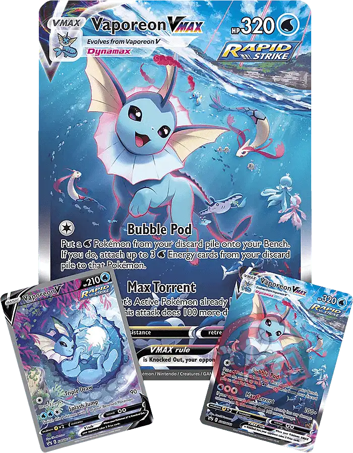Pokemon TCG: Premium Collection - Vaporeon VMAX (New) | Buy from Pwned ...