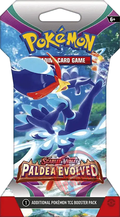 Pokemon TCG: Scarlet & Violet - Paldea Evolved Sleeved Booster Pack ...