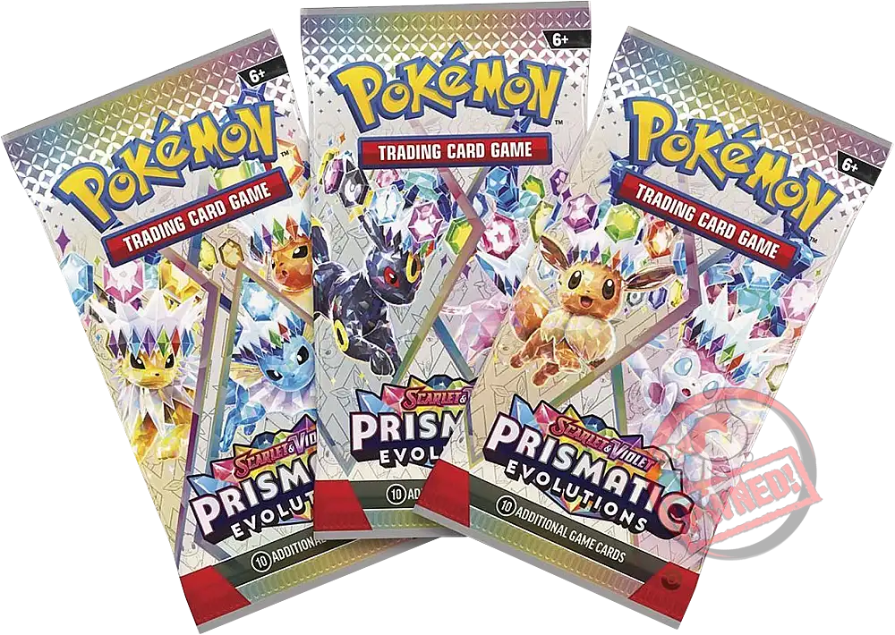 Pokemon TCG: Scarlet & Violet - Prismatic Evolutions Poster Collection ...