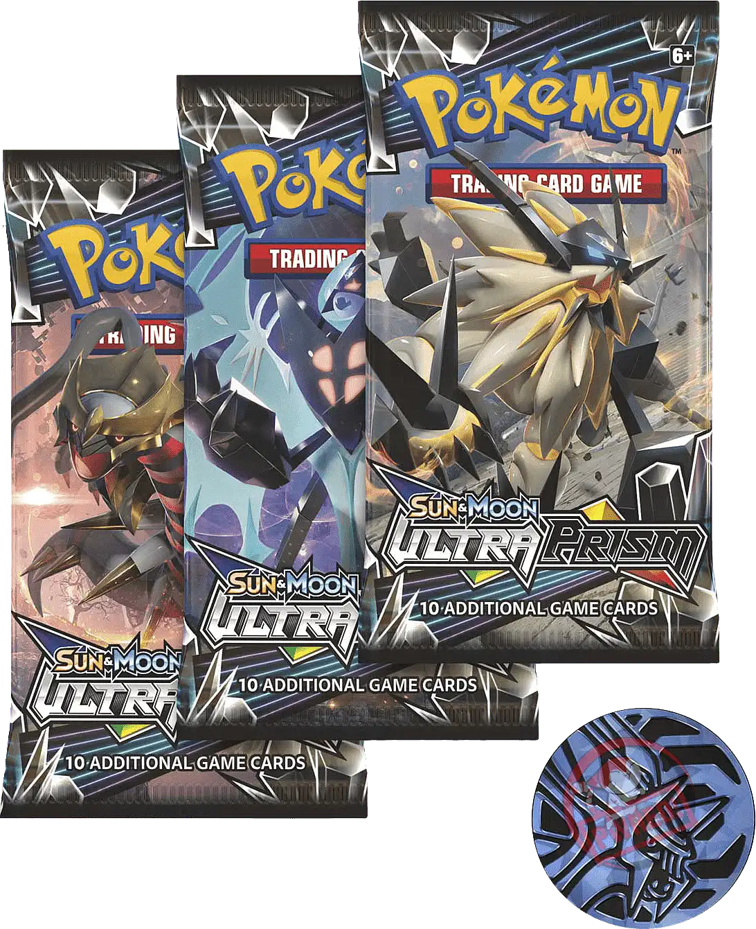 Pokemon TCG: Sun & Moon - Ultra Prism 3 Booster Pack - Alolan Vulpix ...