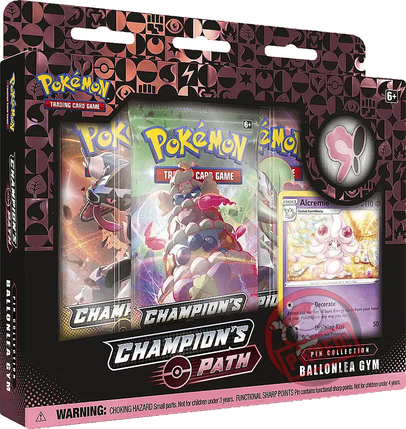 Pokemon TCG: Sword & Shield - Champion's Path Pin Collection ...