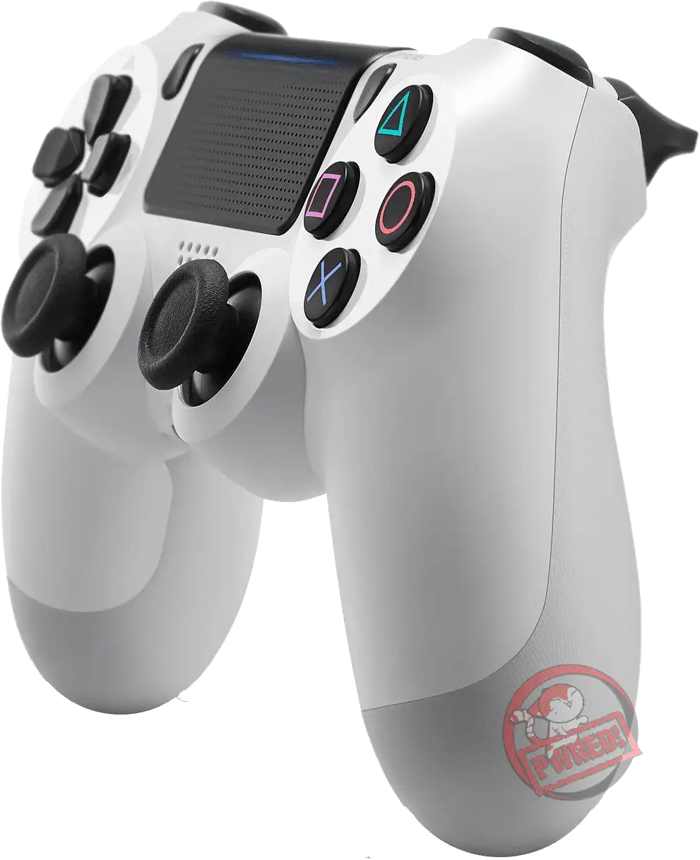 PlayStation 4 DualShock 4 Controller v2 - Glacier White (PS4)(New ...
