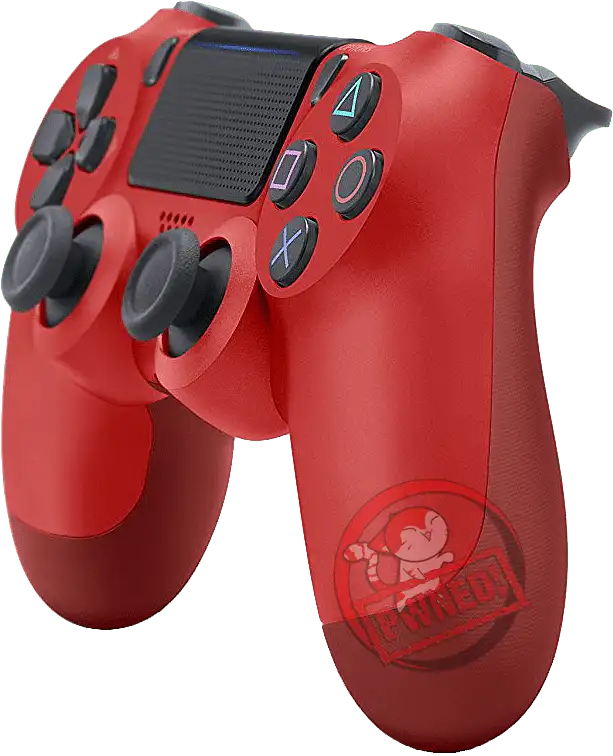 PlayStation 4 DualShock 4 Controller v2 - Magma Red (PS4)(Pwned) | Buy ...