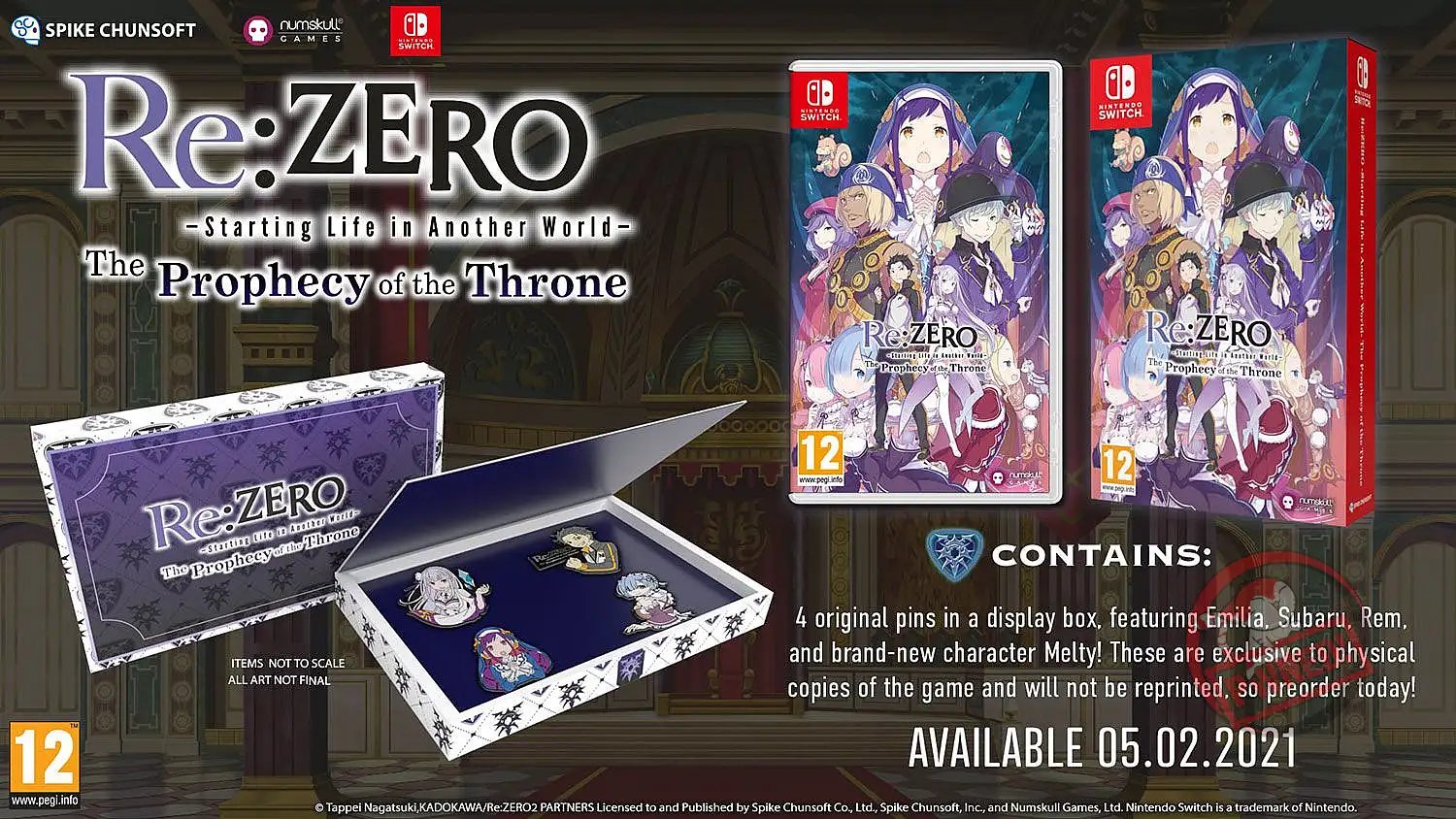Re: Zero -Starting Life in Another World-: The Prophecy of the Throne ...