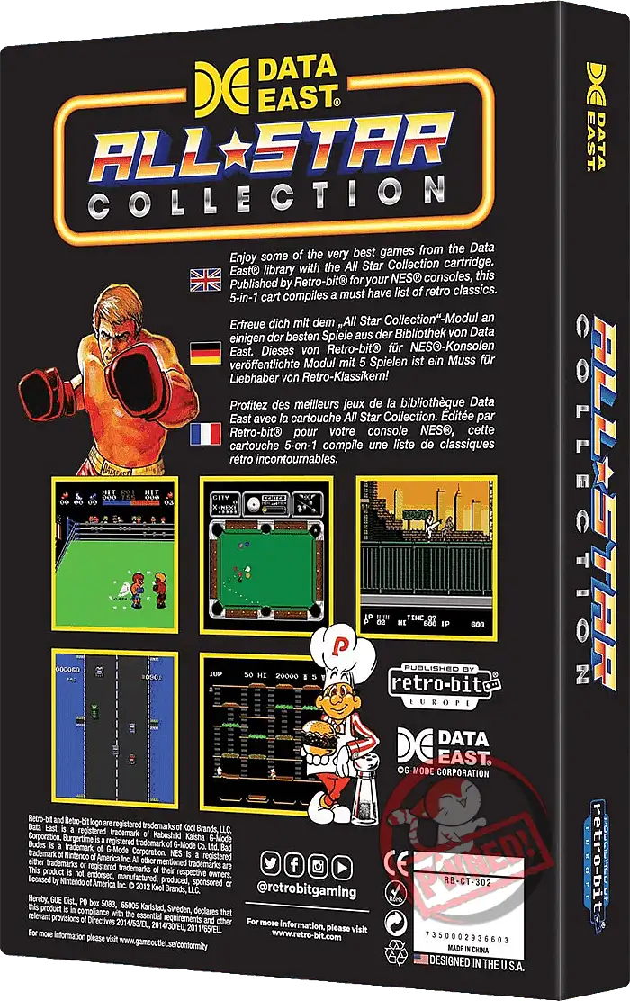 Data East All-Star Collection (NES)(New) | Buy from Pwned Games with ...