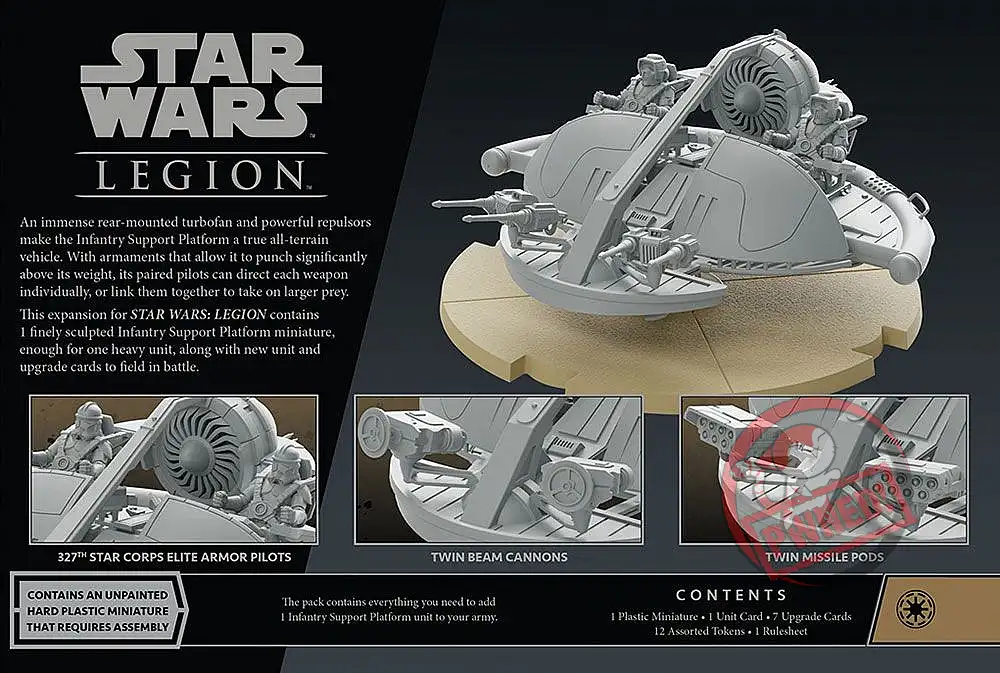 Star Wars: Legion - Infantry Support Platform Unit Expansion (New ...