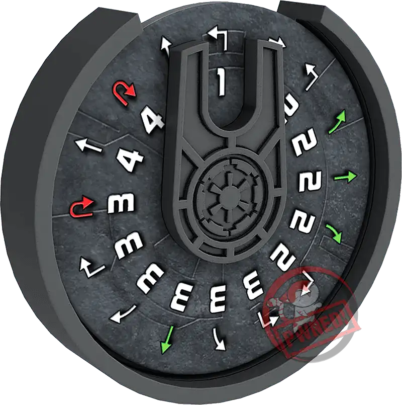 Star Wars: X-Wing - Galactic Empire Maneuver Dial Upgrade Kit (2nd ...