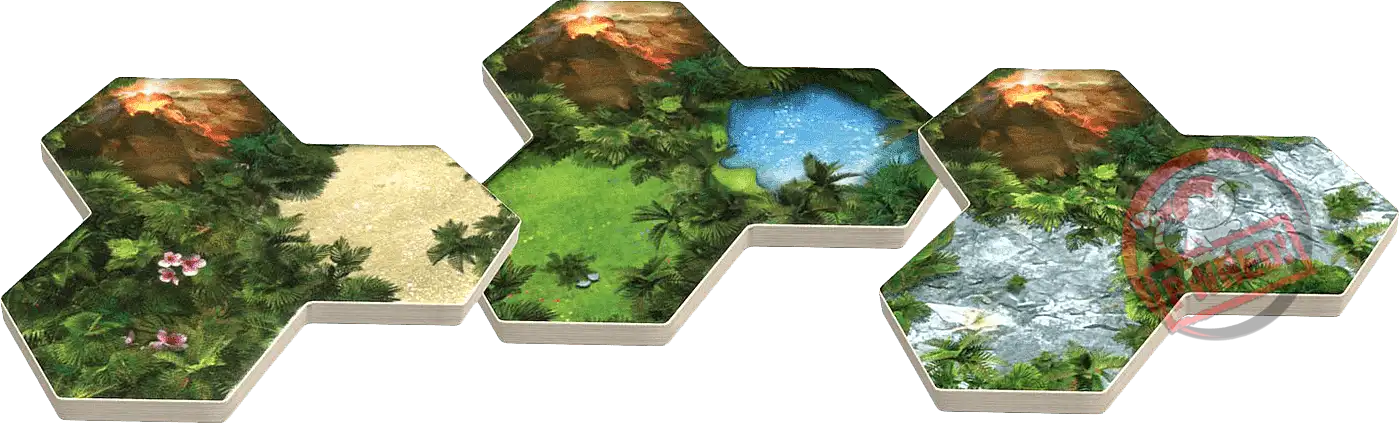 Taluva (New) | Buy from Pwned Games with confidence. | Board & Card Games
