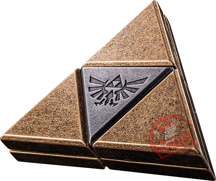 Legend of Zelda, The - The Triforce Hanayama Brain Teaser - Level 5 ...