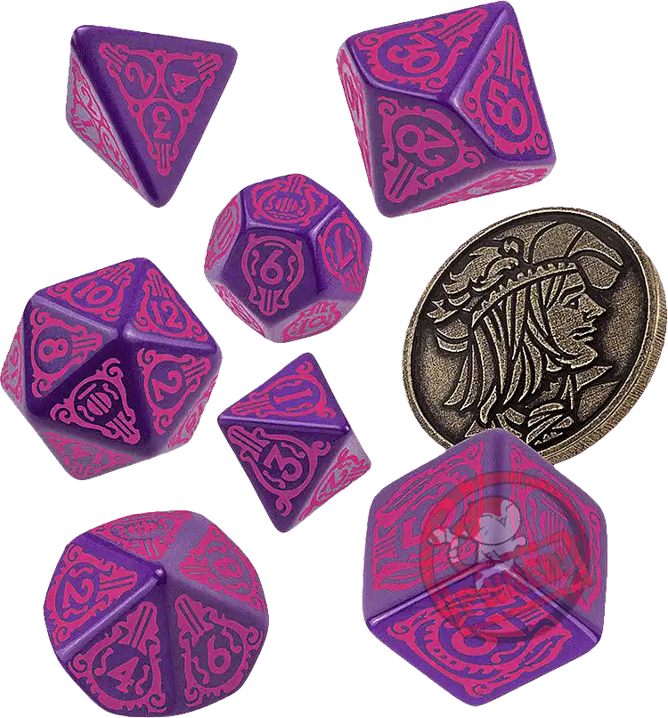 Witcher Dice Set, The: Dandelion - The Conqueror of Hearts (New) | Buy ...