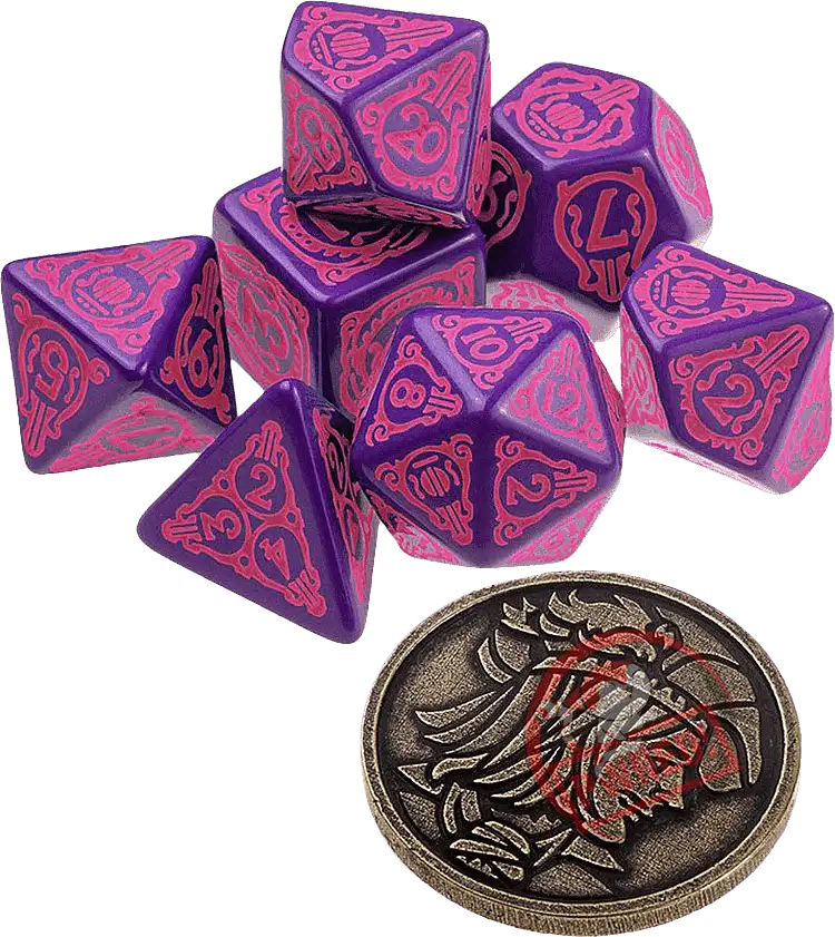 Witcher Dice Set, The: Dandelion - The Conqueror of Hearts (New) | Buy ...