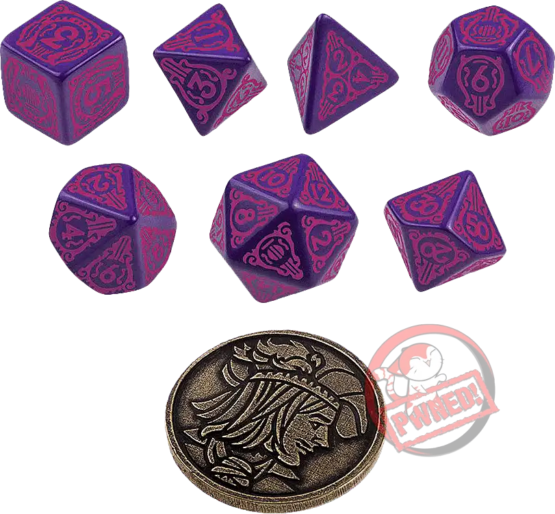 Witcher Dice Set, The: Dandelion - The Conqueror of Hearts (New) | Buy ...