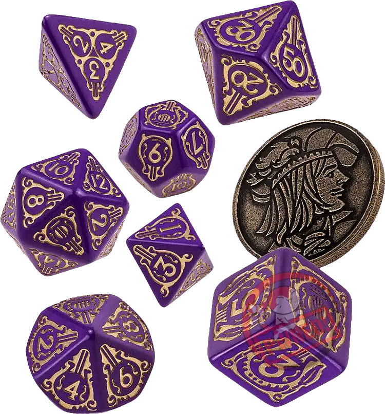 Witcher Dice Set, The: Dandelion - Viscount de Lettenhove (New) | Buy ...