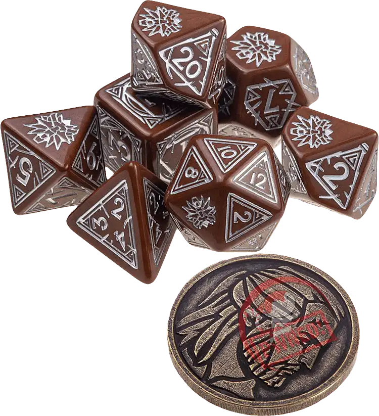 Witcher Dice Set, The: Geralt - Roach’s Companion (New) | Buy from ...