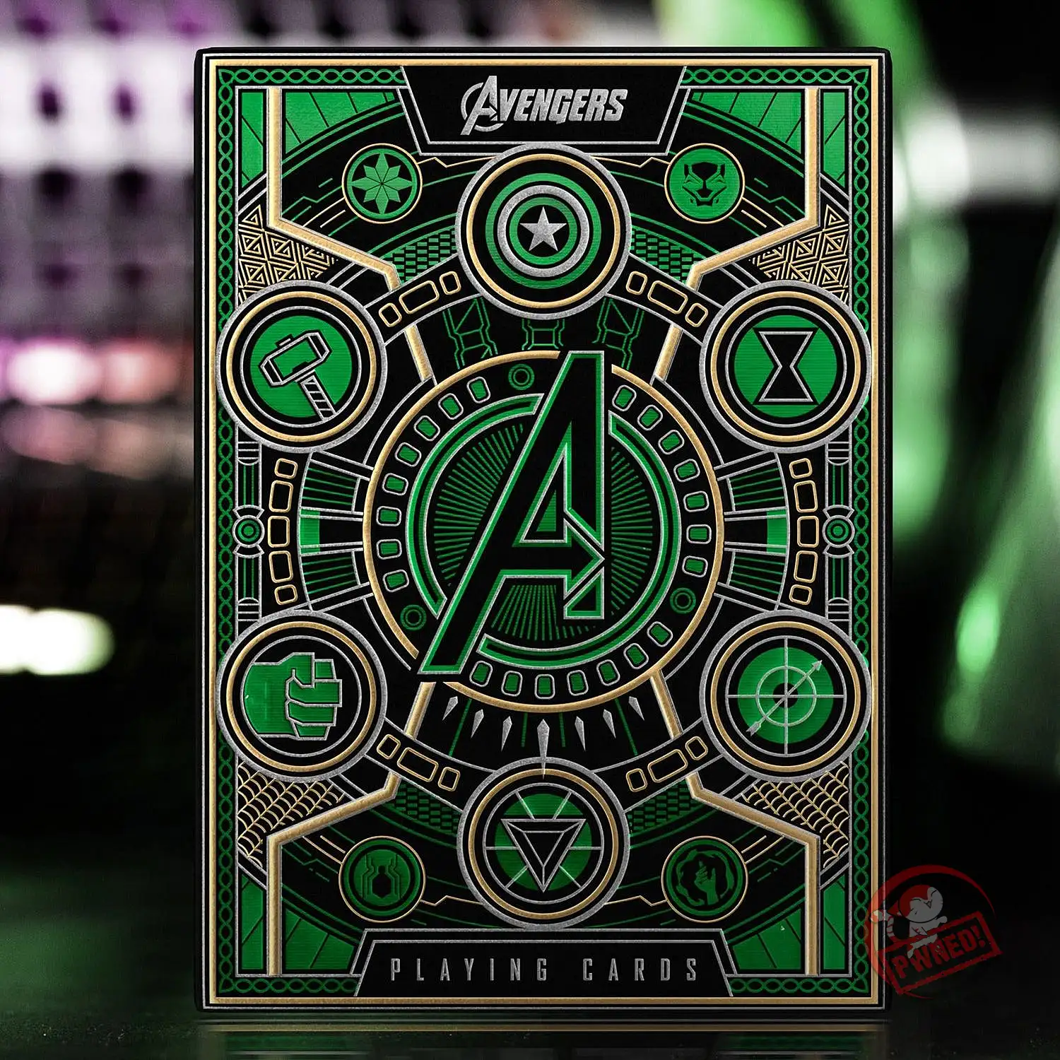 Avengers: Green Deck - Premium Playing Cards (New) | Buy from Pwned ...