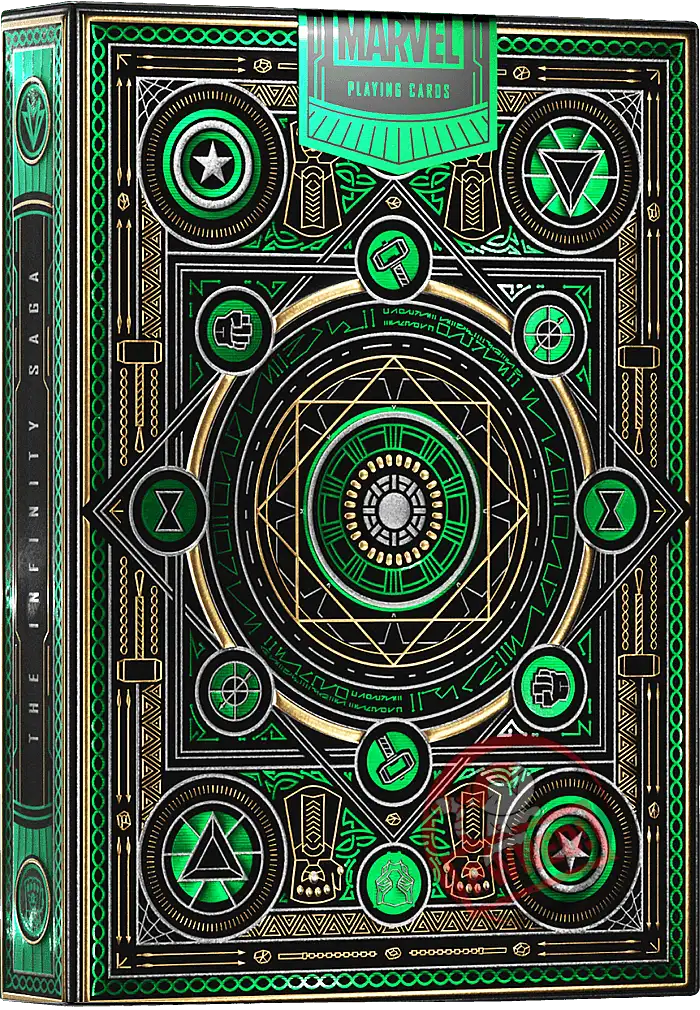 Avengers: Green Deck - Premium Playing Cards (New) | Buy from Pwned ...
