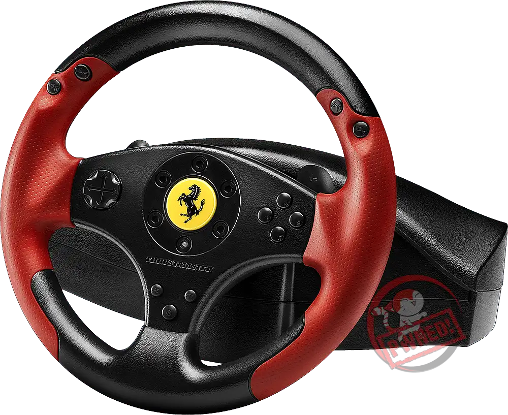 Thrustmaster Ferrari Racing Wheel - Red Legend Edition (PC / PS3 )(New ...