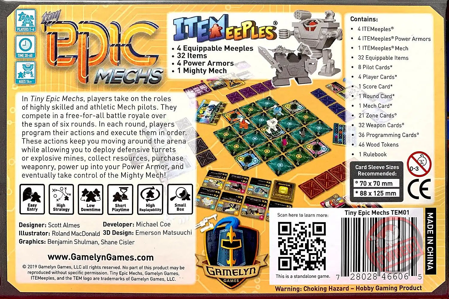 Tiny Epic Mechs (New) | Buy from Pwned Games with confidence. | Board ...