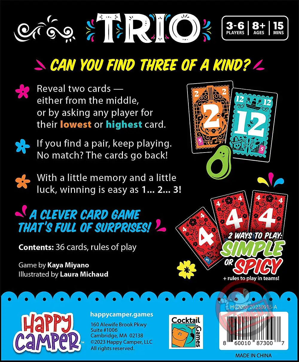 Trio - Hang Tab Edition (New) | Buy from Pwned Games with confidence ...