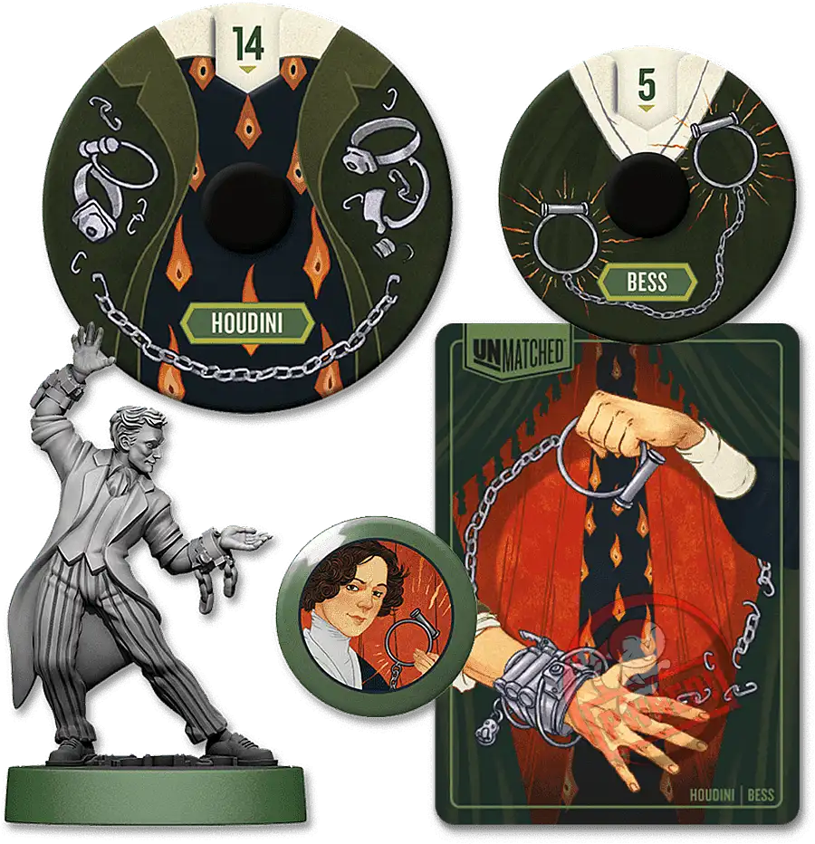 Unmatched: Houdini vs. The Genie (New) | Buy from Pwned Games with ...