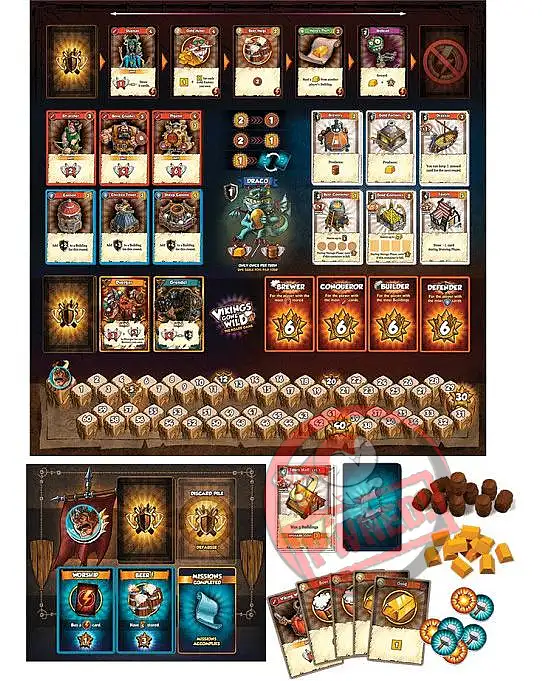 Vikings Gone Wild - The Board Game (New) | Buy from Pwned Games with ...