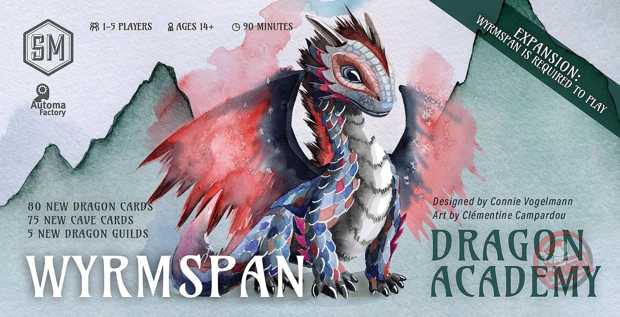 Wyrmspan: Dragon Academy Expansion (New) | Buy from Pwned Games with ...