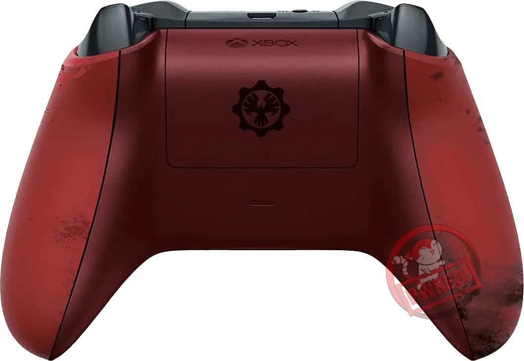 Wireless Controller v2 - Crimson Omen Gears of War Limited Edition ...