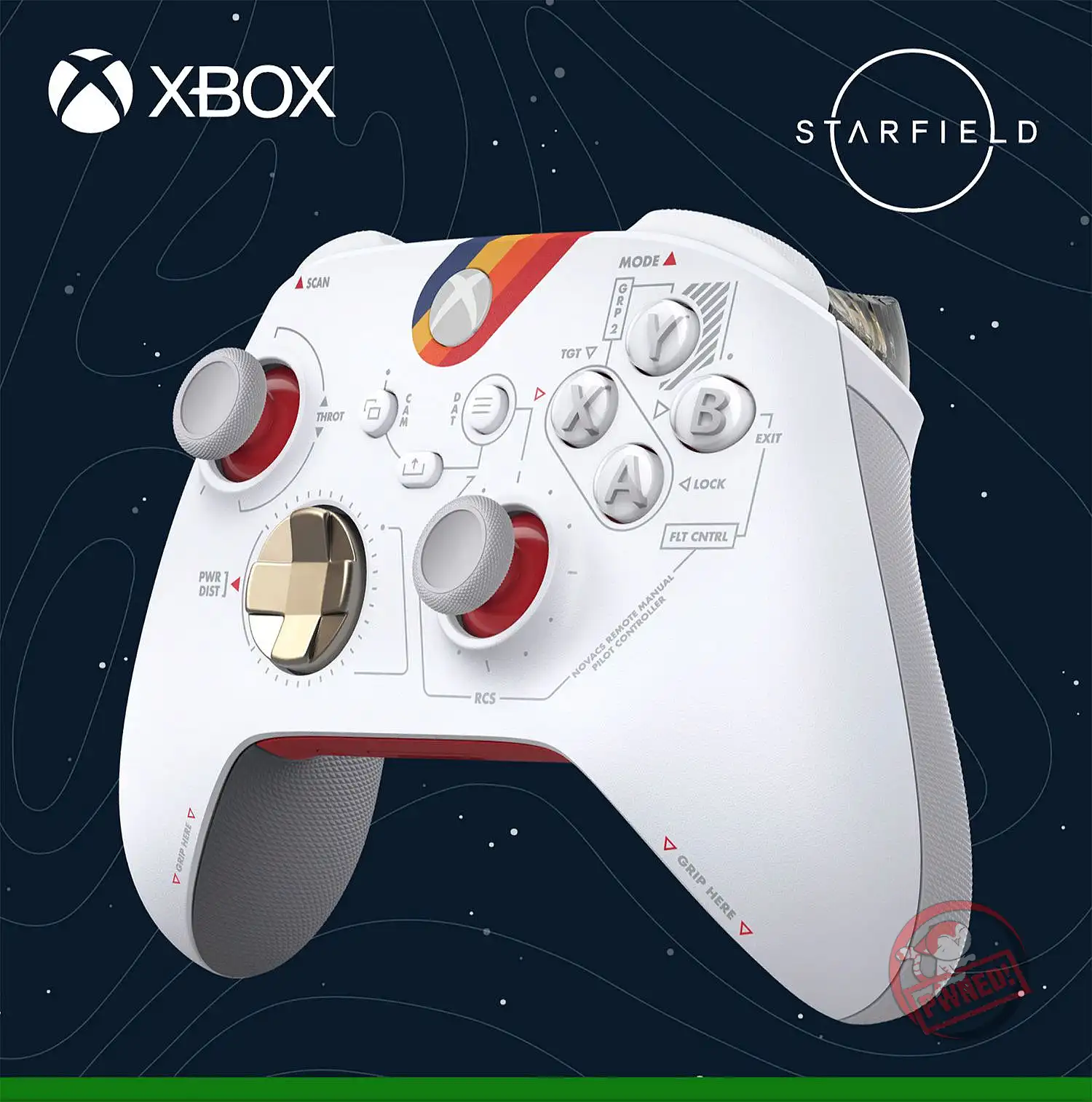 Wireless Controller - Starfield Limited Edition (Xbox Series)(New ...